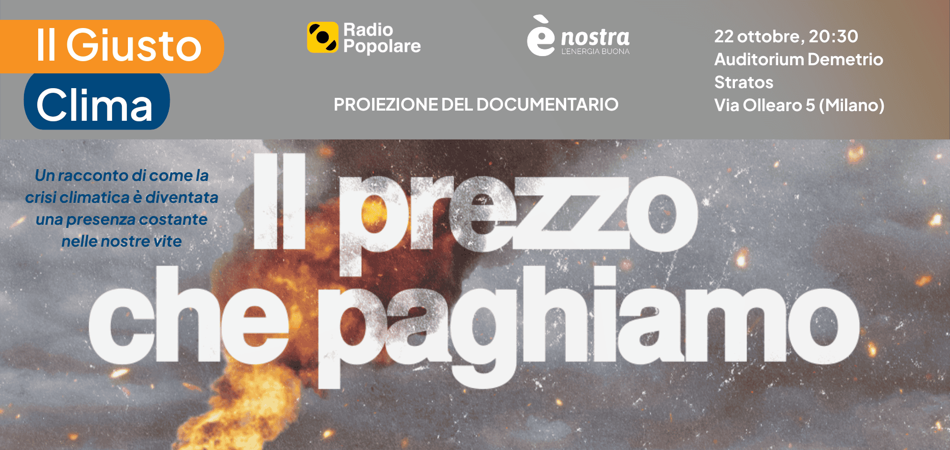Milano - Proiezione de "Il prezzo che paghiamo" a Radio Popolare | ènostra